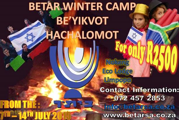It’s winter camp time for the young 'uns - SA Jewish Report