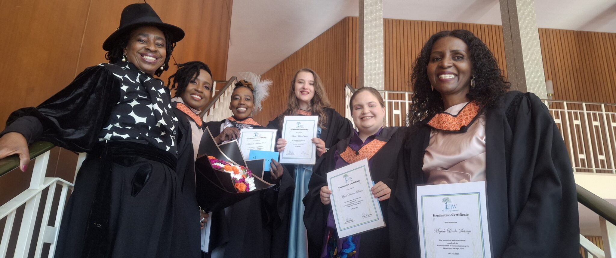 UJW students graduate from intensive sewing course - SA Jewish Report