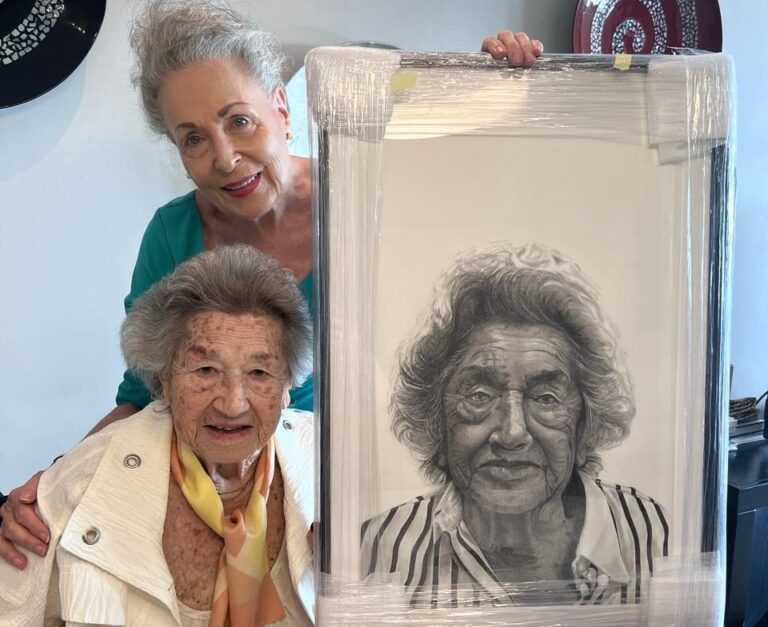 Ella Blumenthal portrait turns ‘heartache into art’ - SA Jewish Report