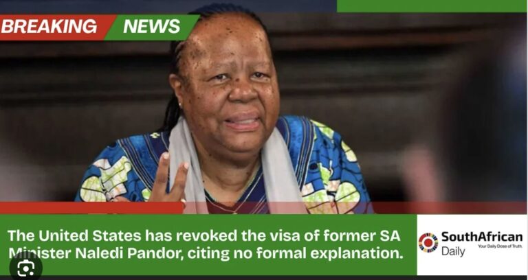 US slams door on Pandor as tensions spike - SA Jewish Report